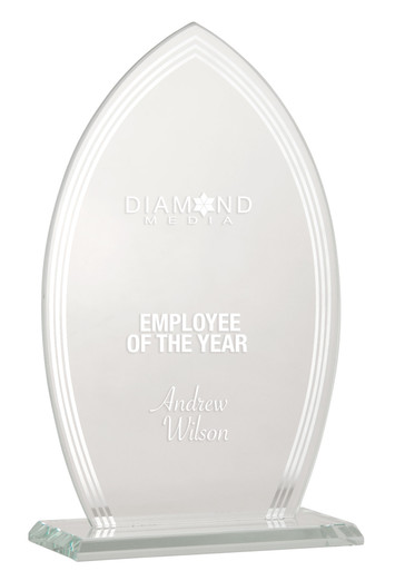 1288-2: Mirror Edge Glass-Arch - Trophy Innovations