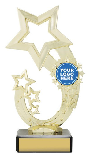 D5127: Gold Rising Star 175mm - Trophy Innovations