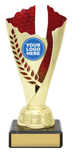 Spirit Cup Gold / Red - Trophy Innovations
