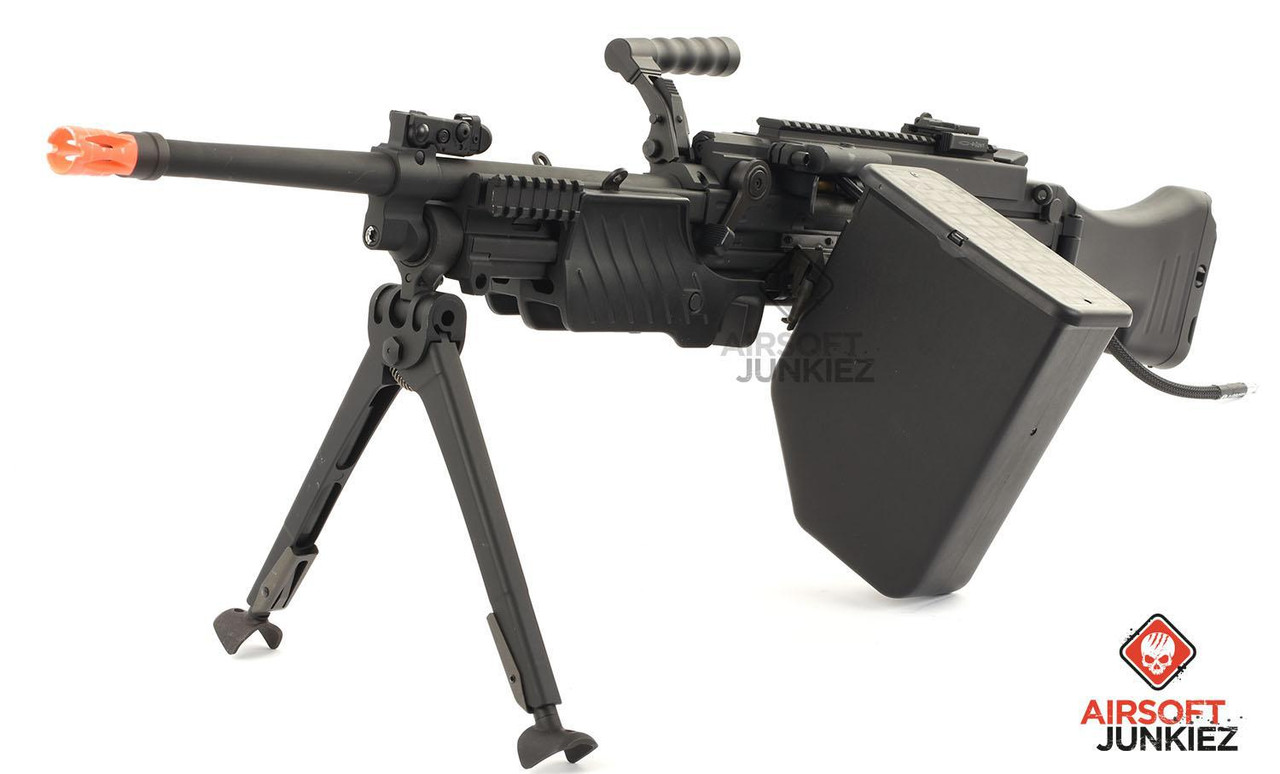 Airsoftjunkiez Custom EF MG4 HPA Light Machine Gun - AirsoftJunkiez.com