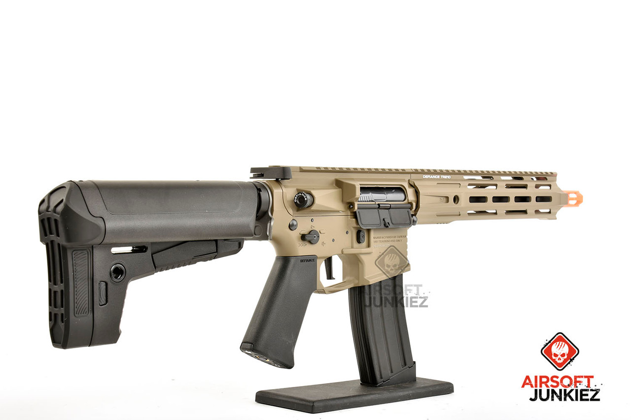 Krytac Full Metal Trident MKII-M CRB Airsoft AEG Rifle | Color: FDE ...