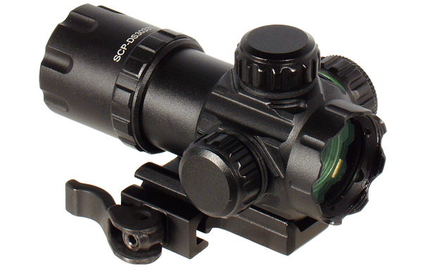 UTG, 4" Compact ITA Red/Green Circle Dot Sight