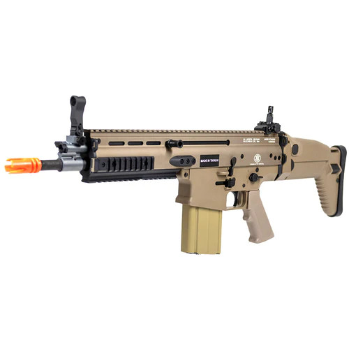 Cybergun FN Herstal SCAR-H CQC AEG by VFC (Dark Earth) - AirsoftJunkiez.com
