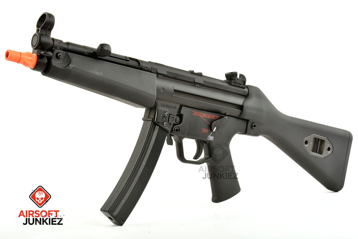 HK MP5A4 Elite AEG Rifle - AirsoftJunkiez.com