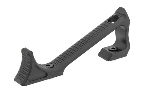 UTG® Ultra Slim Angled Foregrip, Keymod, Matte Black - AirsoftJunkiez.com