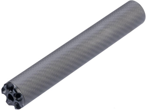 Silverback Airsoft Dummy Carbon Fiber Mock Suppressor - AirsoftJunkiez.com