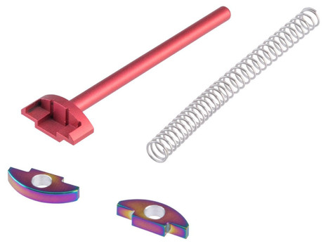 CowCow Technology CNC Aluminum Guide Rod Set for Action Army AAP-01 Gas ...