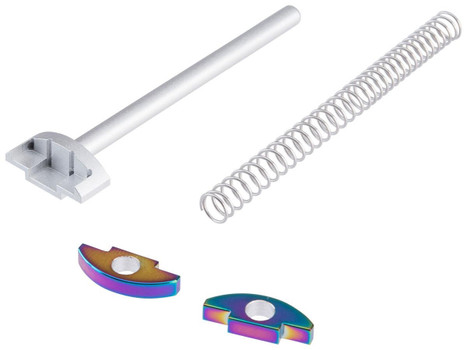 CowCow Technology CNC Aluminum Guide Rod Set for Action Army AAP-01 Gas ...