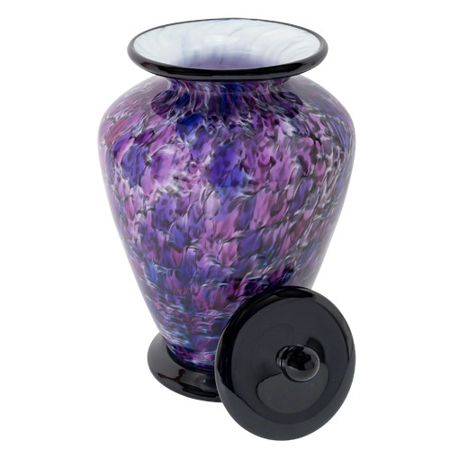 Cadence Hand Blown Glass Cremation Urn | Glass Urns