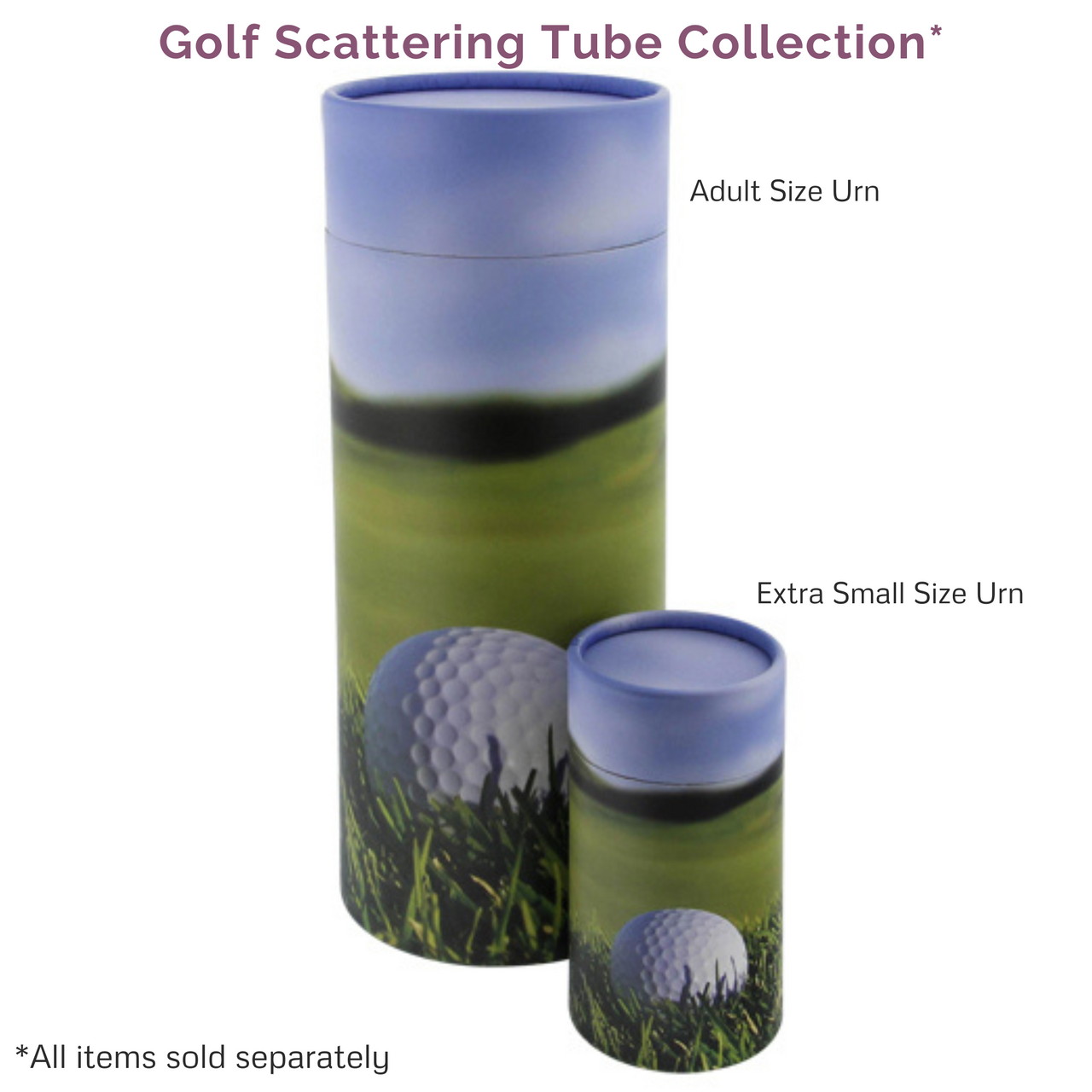 Golf Scattering Tube XS for Ashes