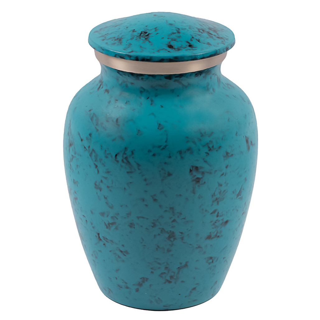 Boulder Blue Cremation Urn Extra Small