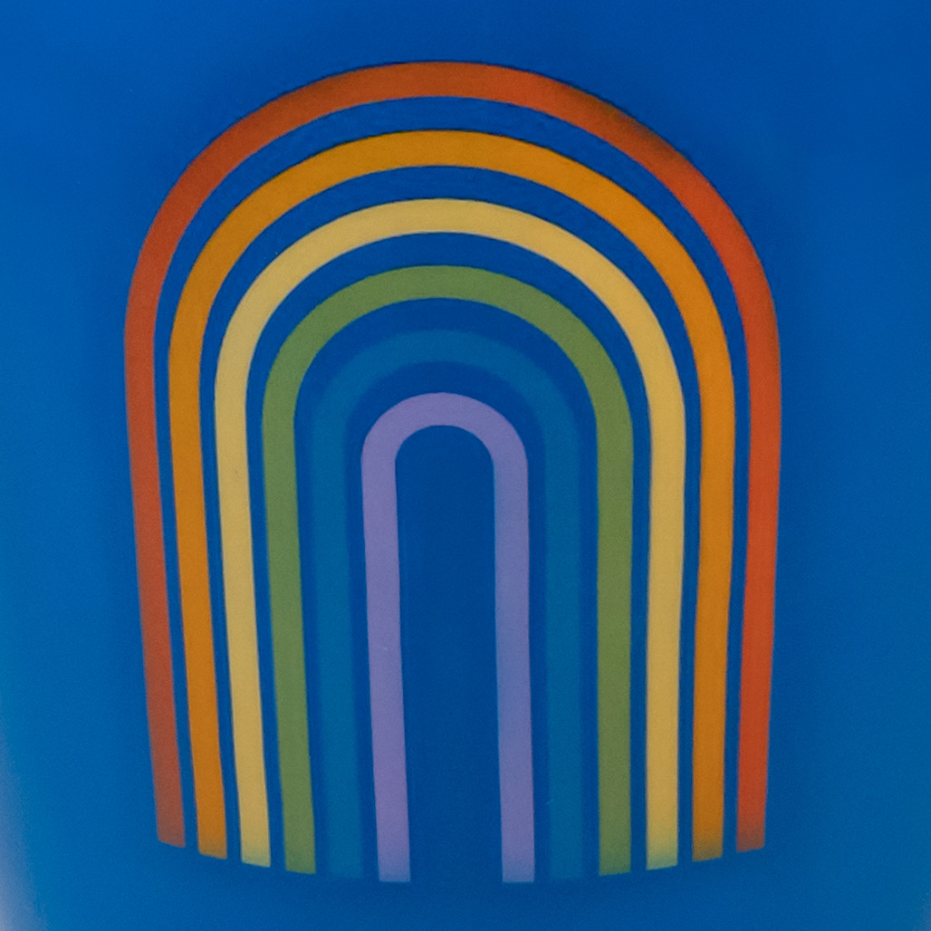 Bright Rainbow Cremation Urn | LGBTQ Pride Urns for Ashes