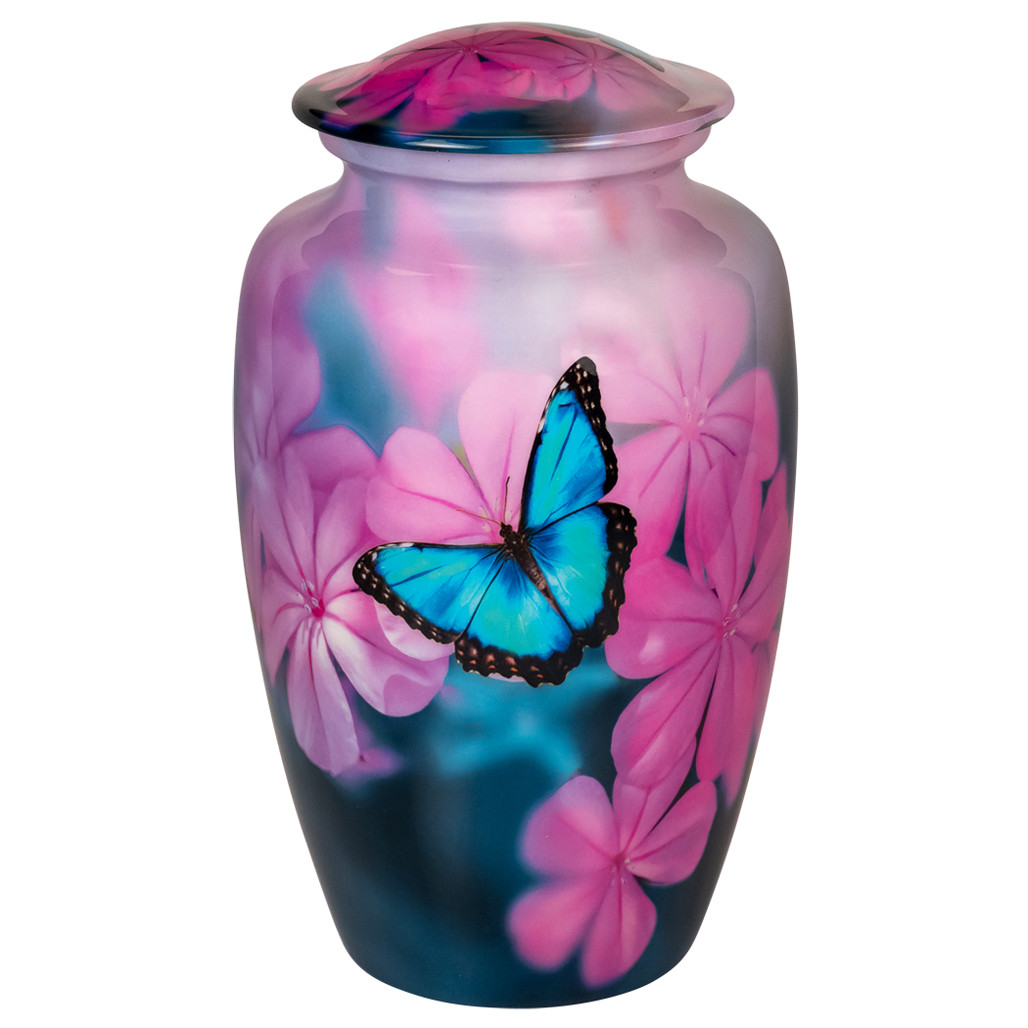 Butterfly Dreams Cremation Urn | Adult Urn for Ashes