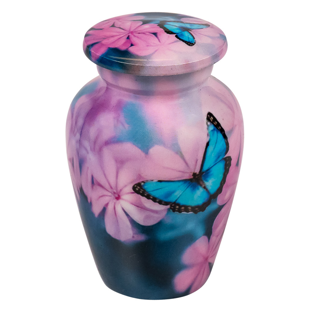 Butttefly Dreams Keepsake Urn | Mini Urn for Ashes
