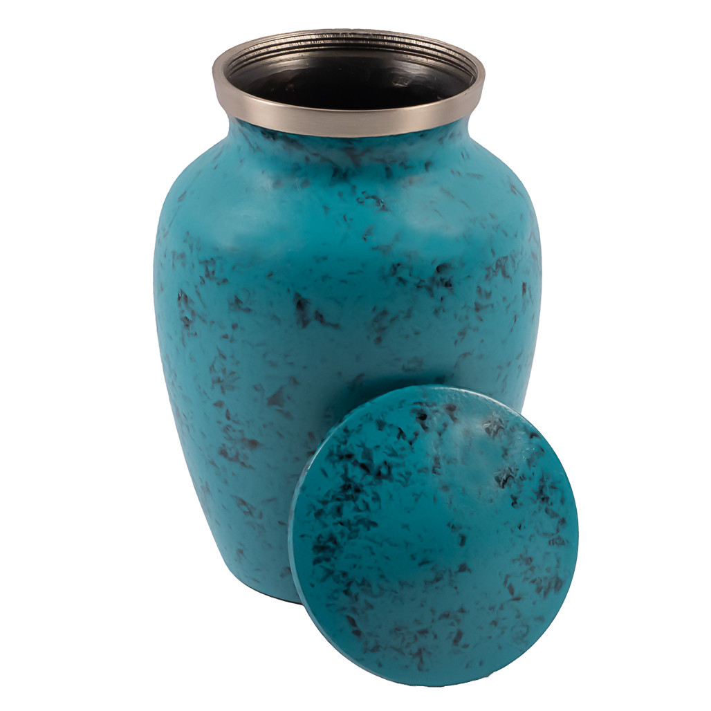 Boulder Blue Cremation Urn Extra Small
