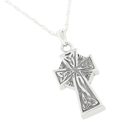 Cremation Cross Necklace | Cross Cremation Jewelry