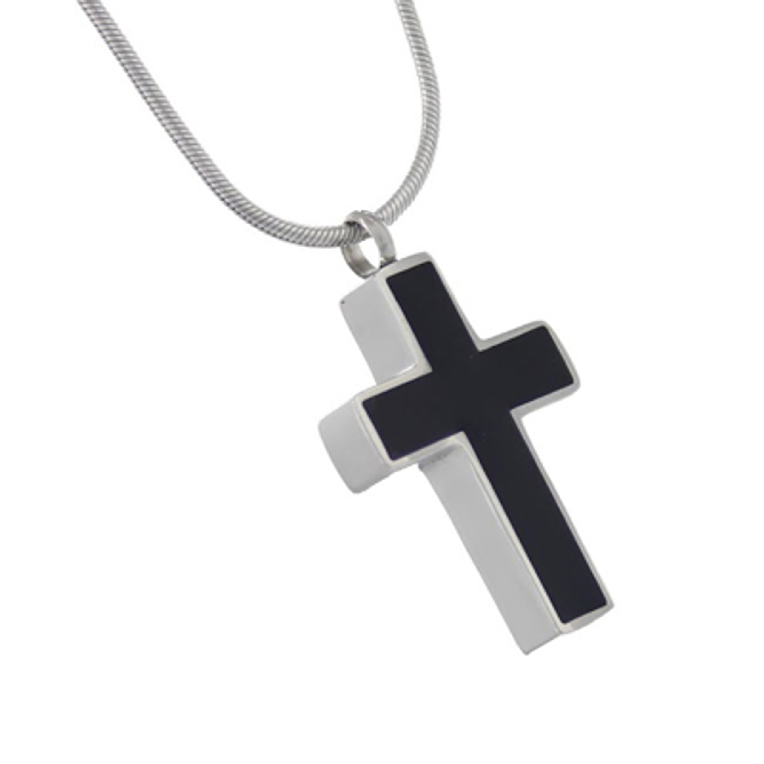 Cremation Cross Necklace | Cross Cremation Jewelry