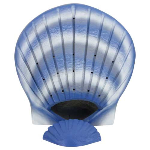 The Shell Biodegradable Urn in Aqua | Water Burial Urns for Two