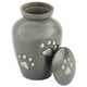 Classic Slate Paw Print Pet Cremation Urn Keepsake | Pet Urns for Ashes