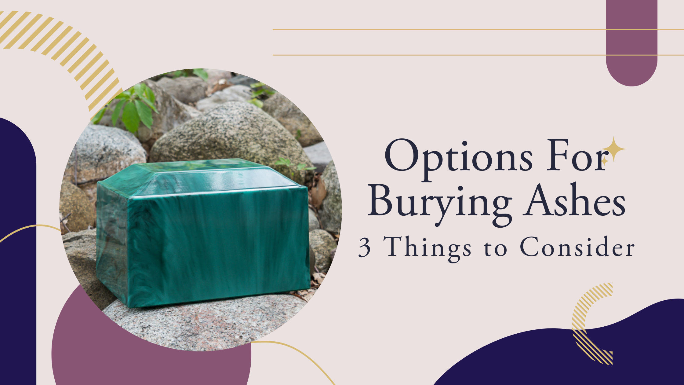 Options for Burying Ashes - Stardust Memorials