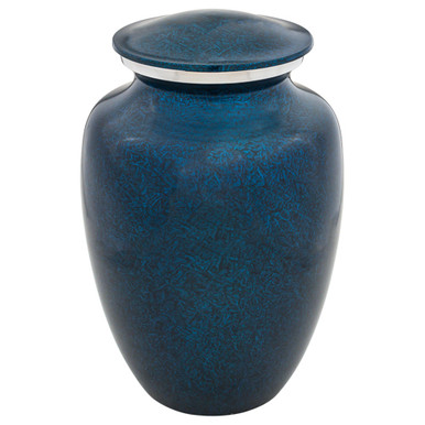Starry Night Blue Urn for Ashes Extra Large