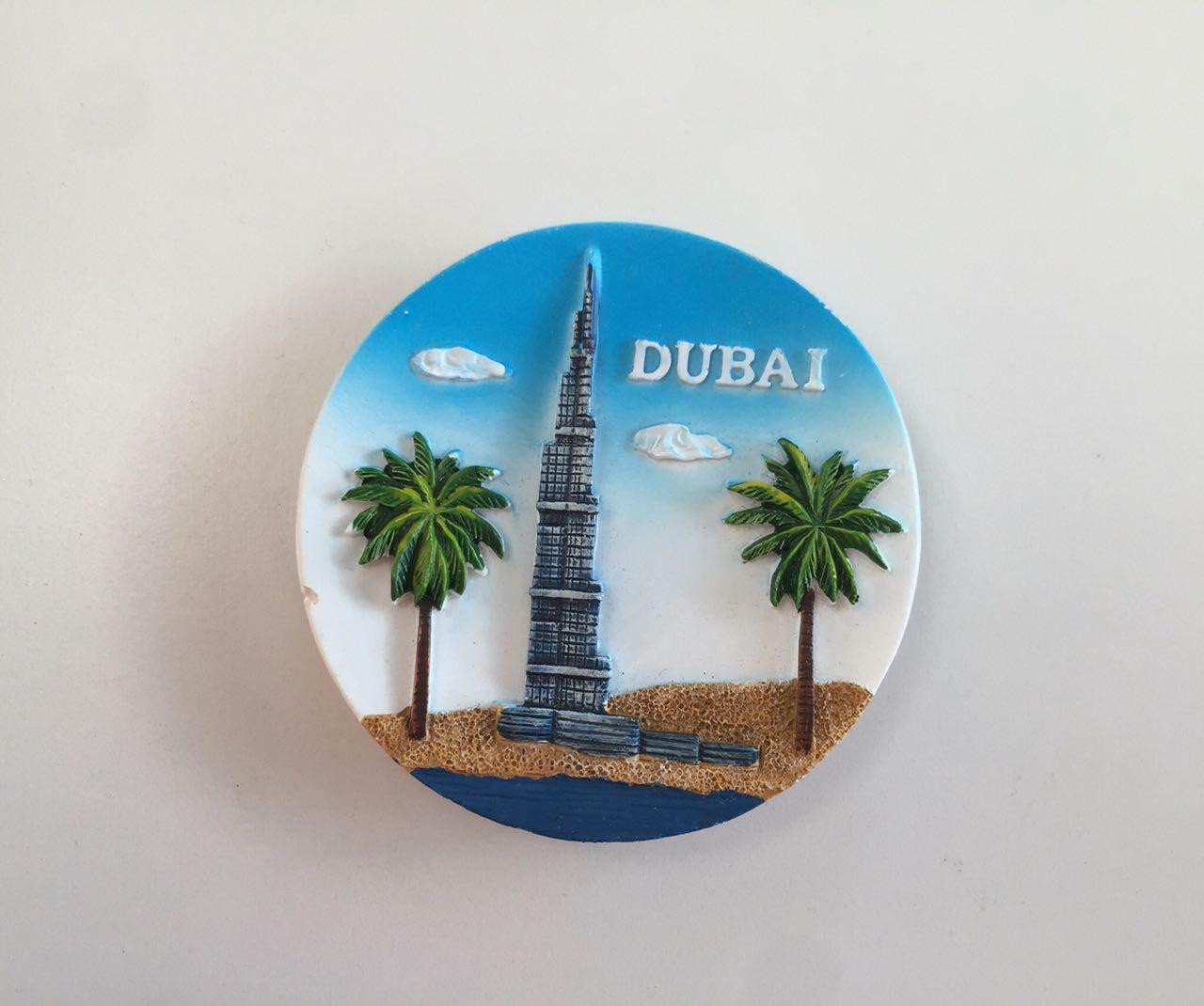 "Dubai Souvenir Magnet - Perfect Gift Idea for UAE Visitors"