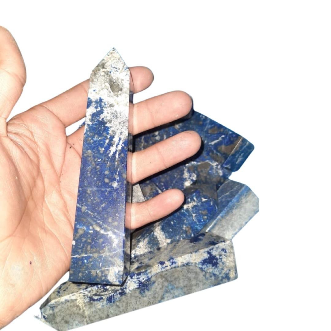 Lapis lazuli tower , Natural lapis stone , gift ideas