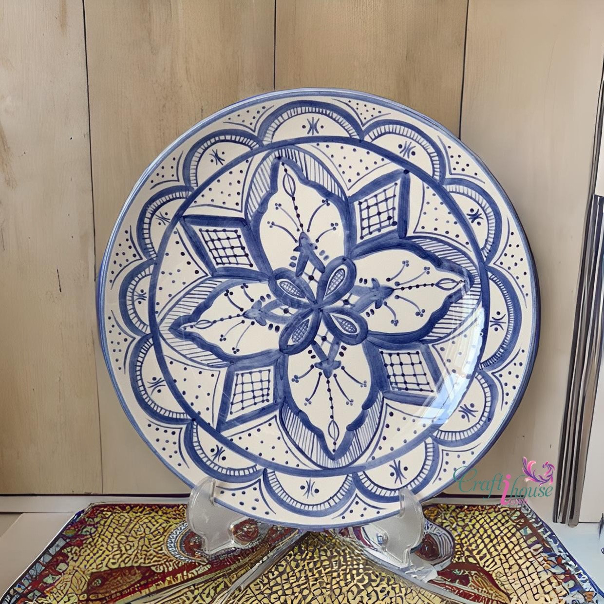 "Authentic Moroccan Ceramic Collection - Handcrafted Pieces"