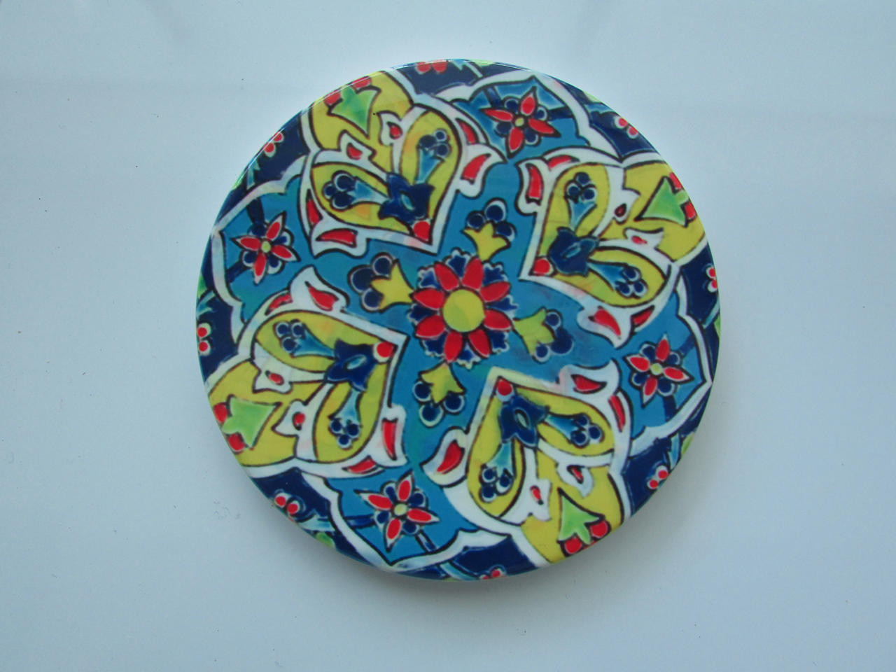 Handmade Ceramic Tile Coaster Set | Perfect Gift for Her