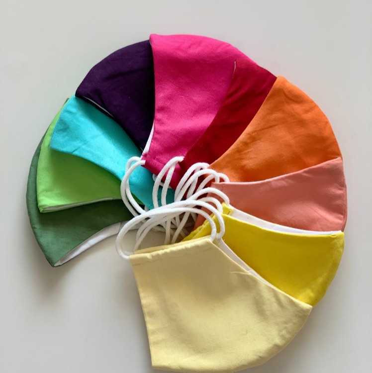 Handmade Fabric Masks - Assorted Color Face Mask | Gift