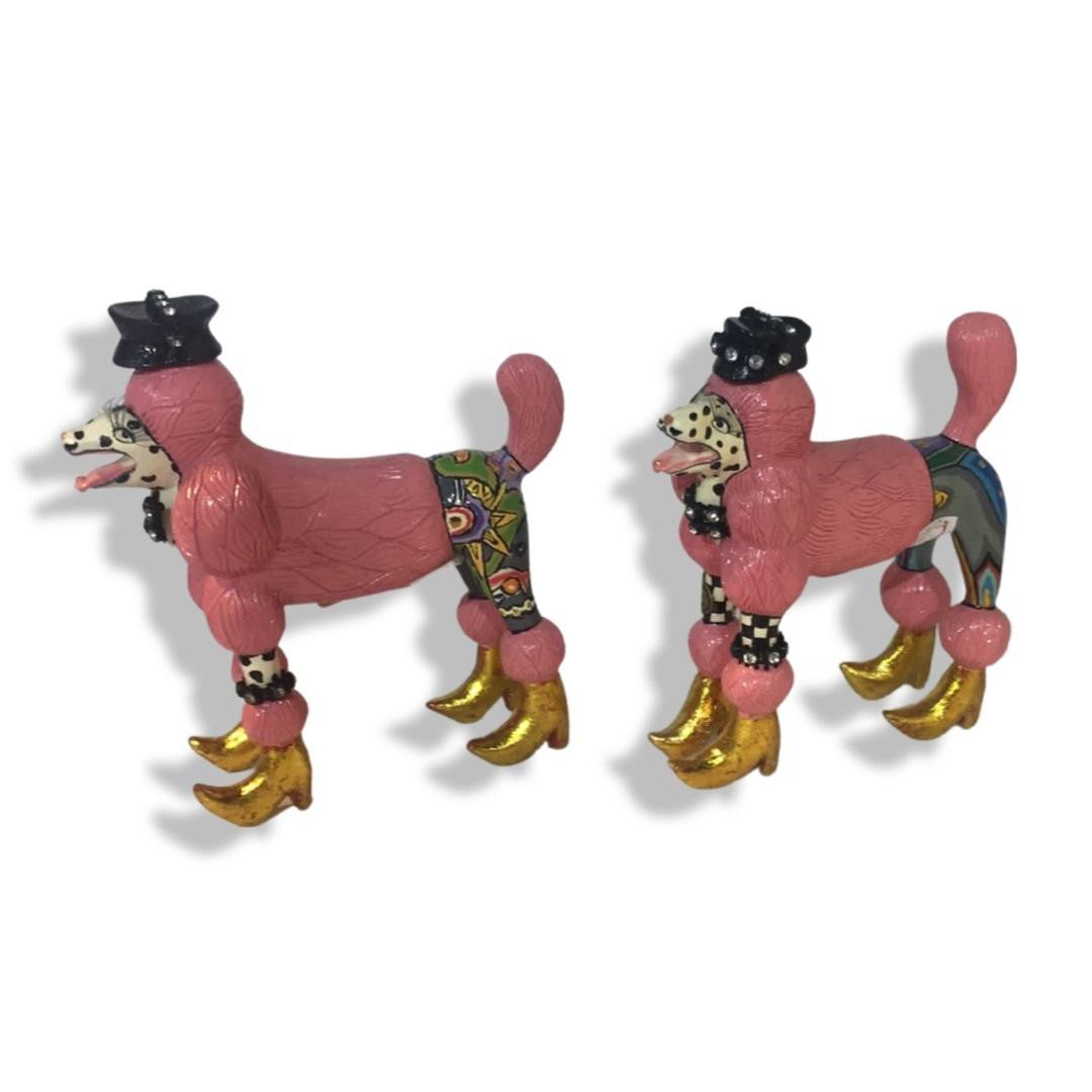 Thomas Hoffmann set of 2 pcs dogs sculptures , unique