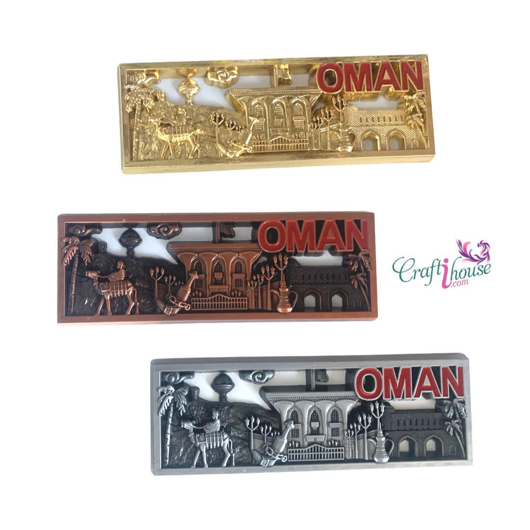 Oman souvenir , Omani Refrigerator magnet set , muscat gift