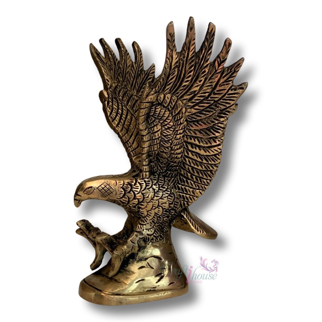 Emirates eagle brass statue , Emirates Falcon statue