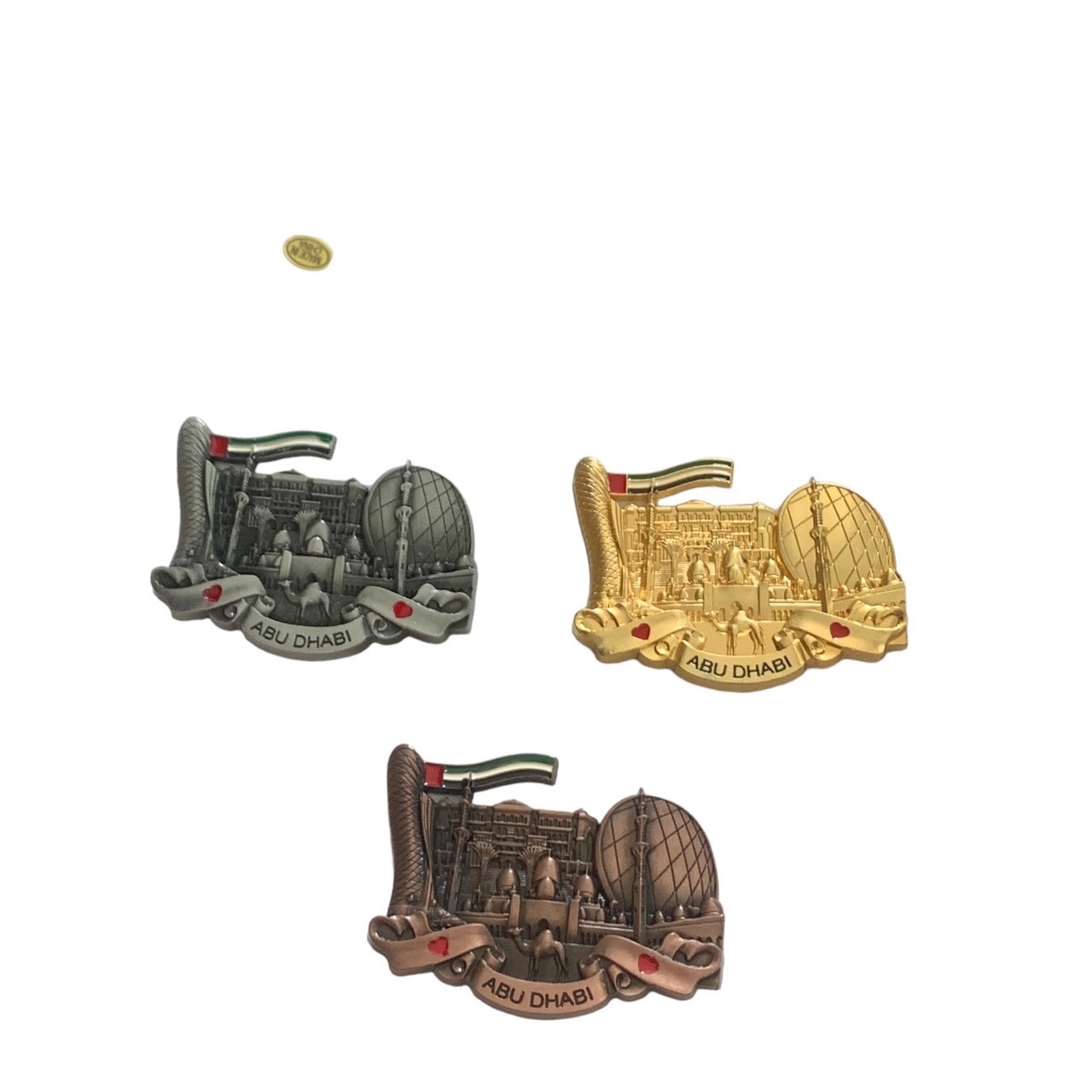 Abu dhabi magnet set , 3 pieces abudhabi magnets , Souvenir