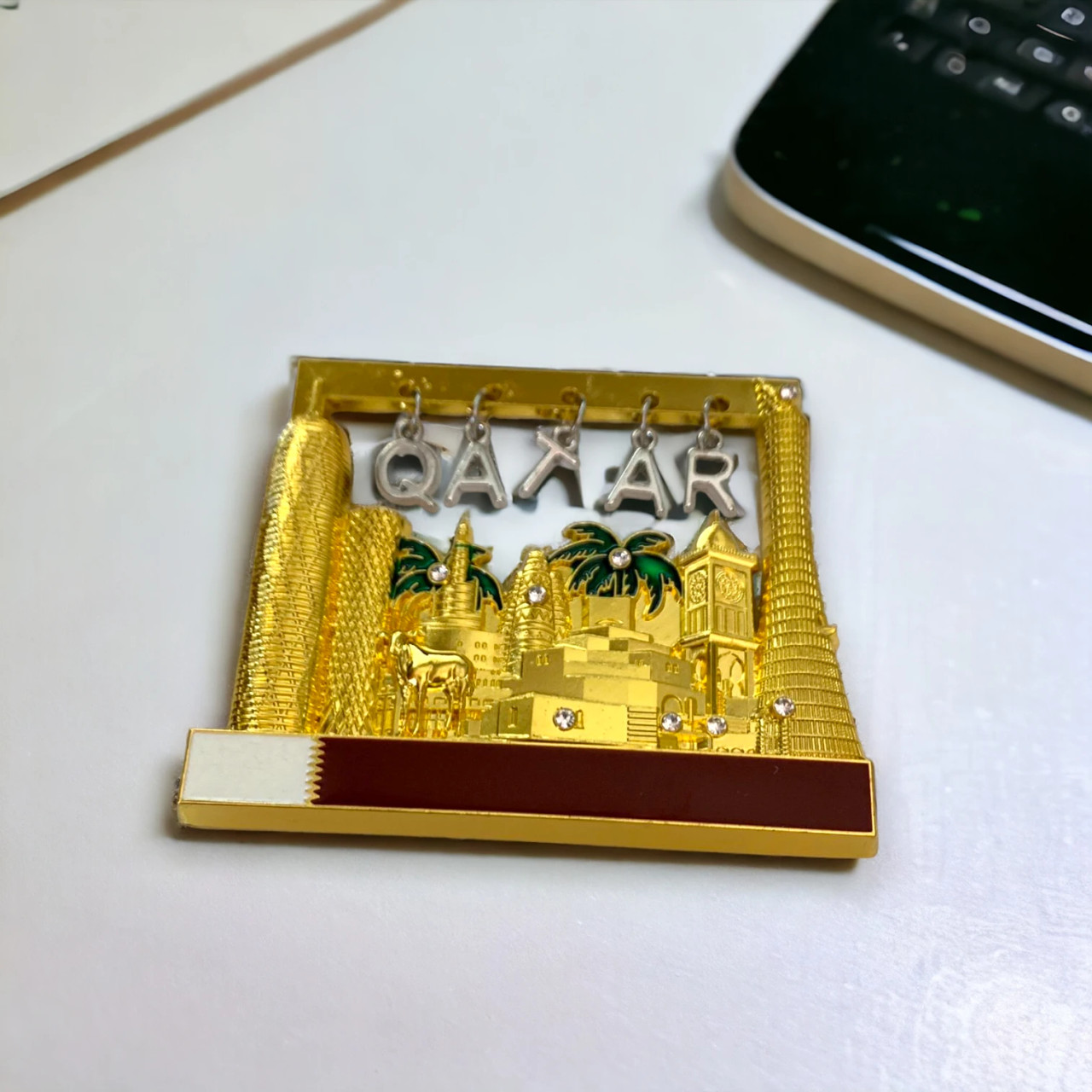 Authentic Qatar memorabilia Fridge Magnet -Collectible Gift