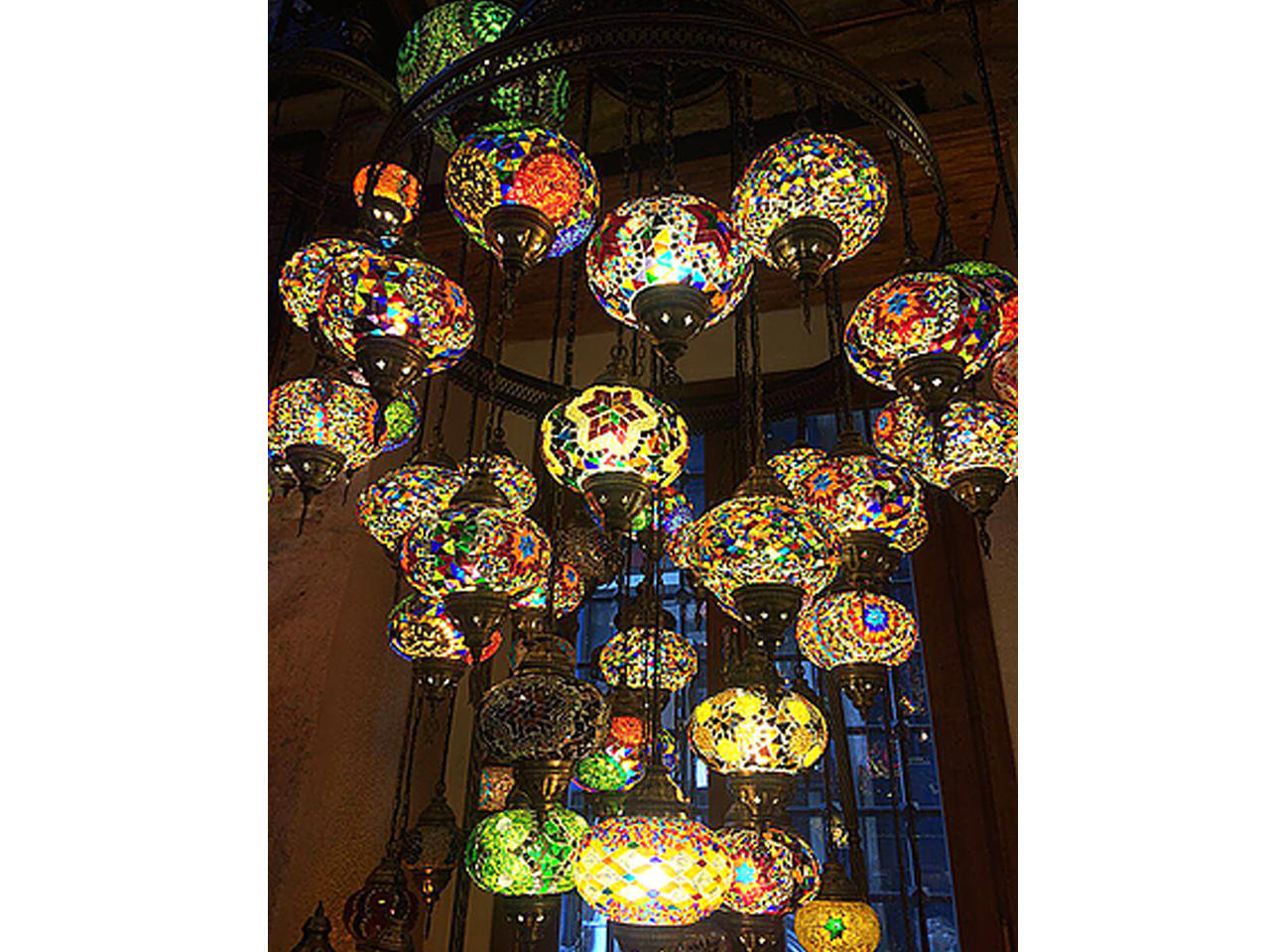 Handmade Turkish Mosaic Floor Lamp - Perfect Gift Idea