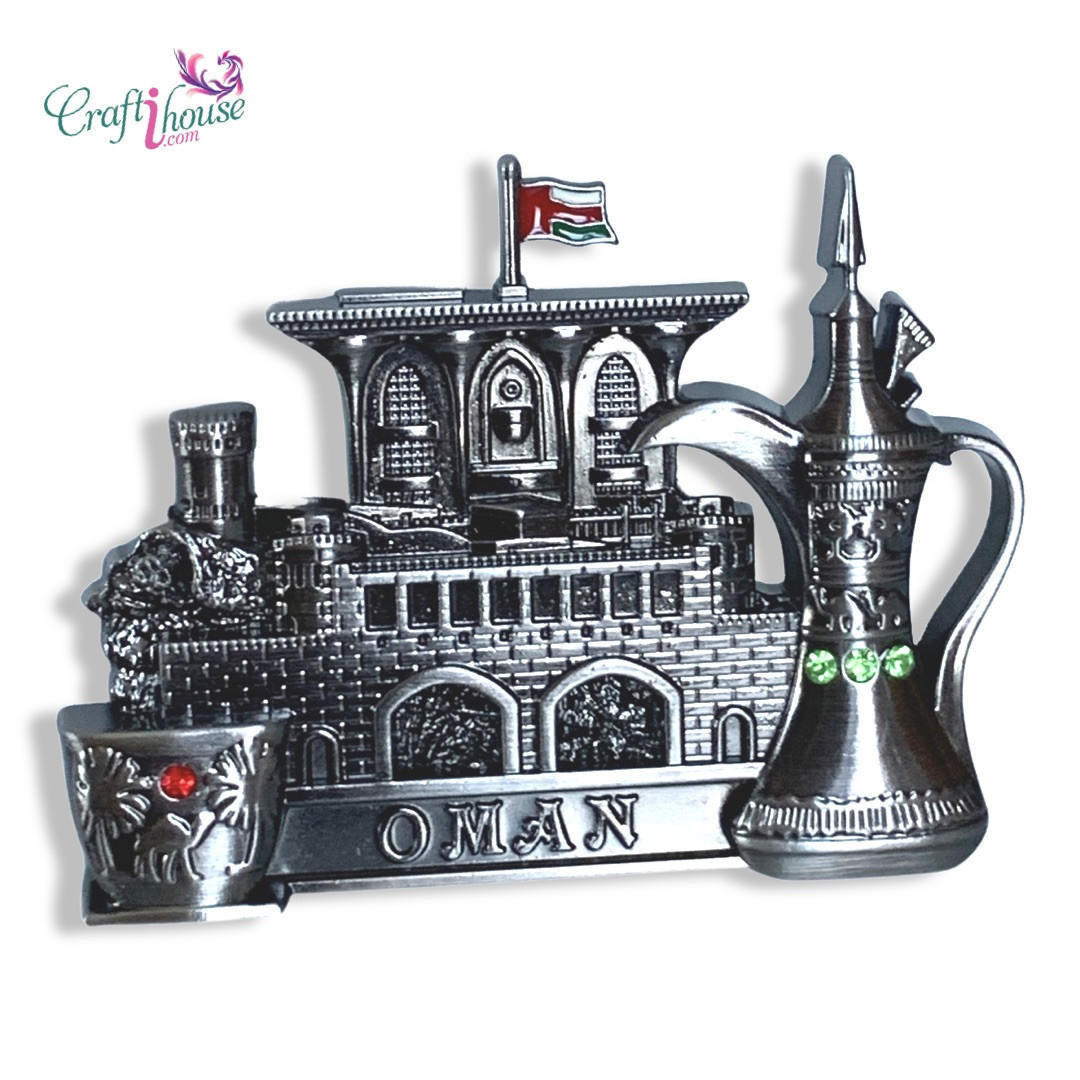 Best Omani souvenirs , 3 pieces Omani fridge magnets