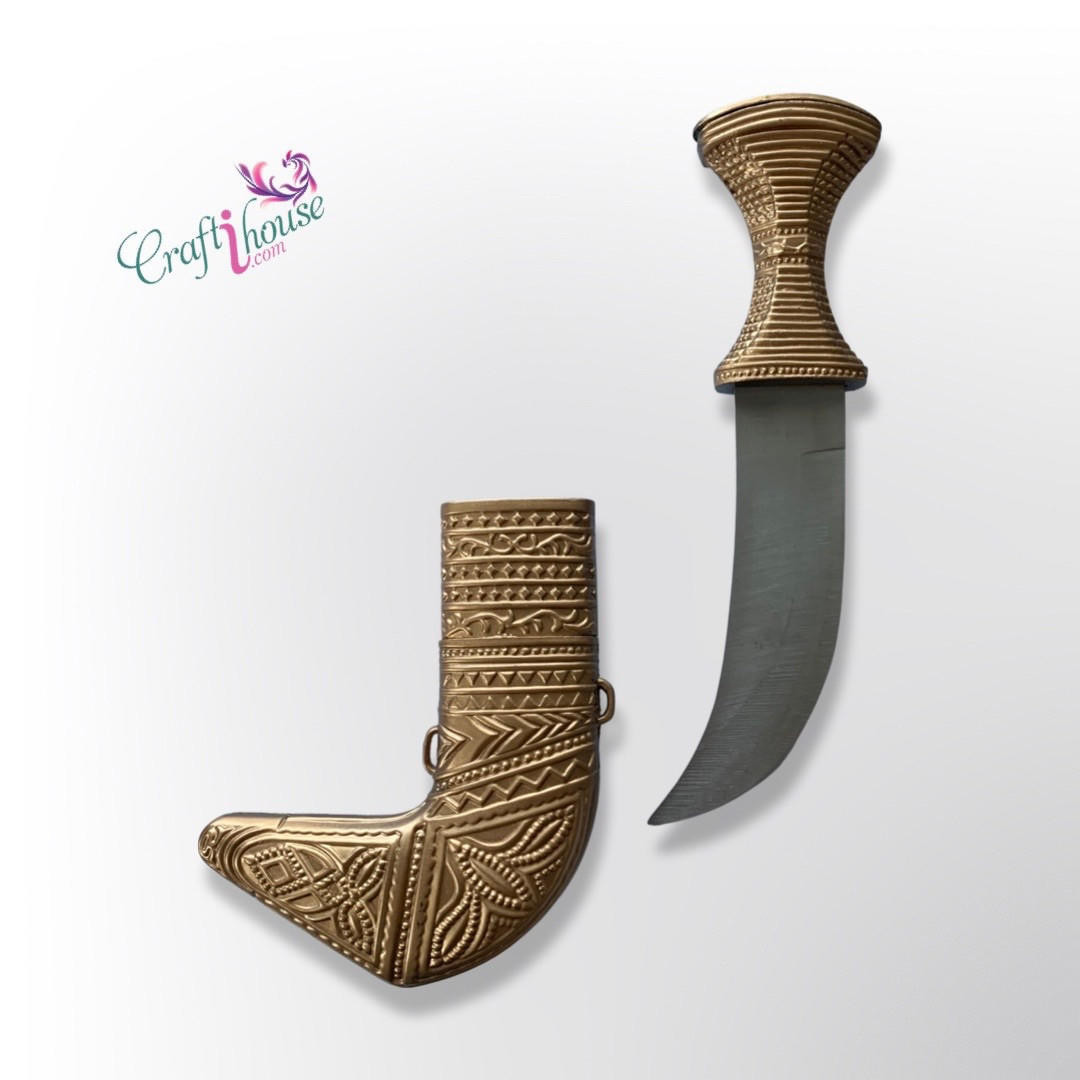 Traditional Jambiya , Dubai golden dagger , Traditional