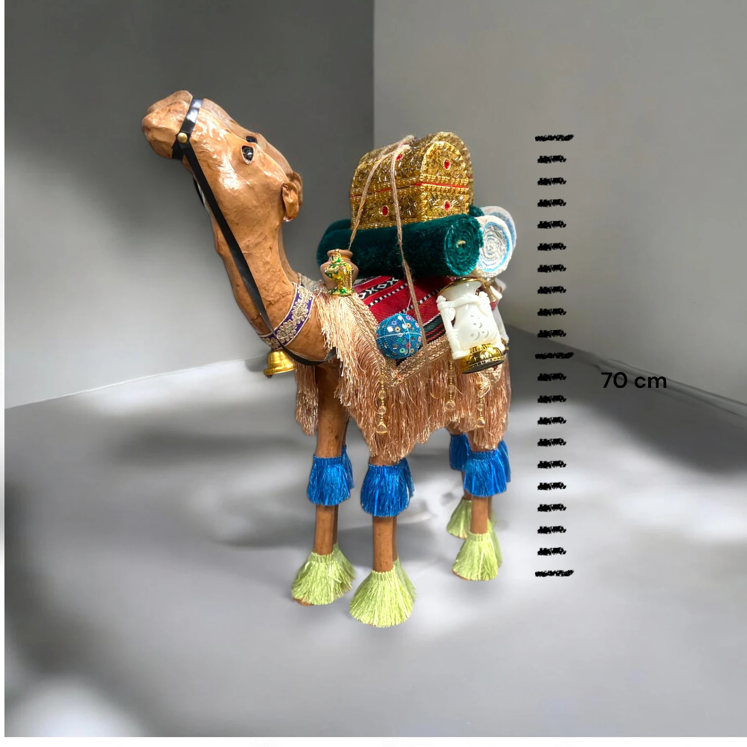 Handmade Stuffed Loaded Camel -Hotel Lobby & Villa Decor
