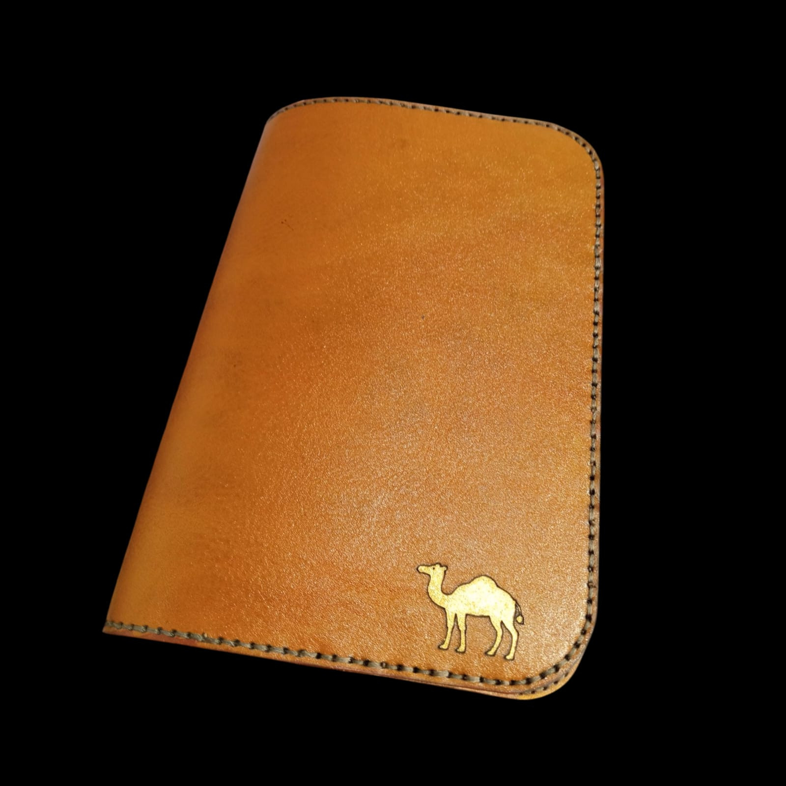 Handmade Camel Leather A5 Notebook Cover – Personalized Journal Sleeve ...