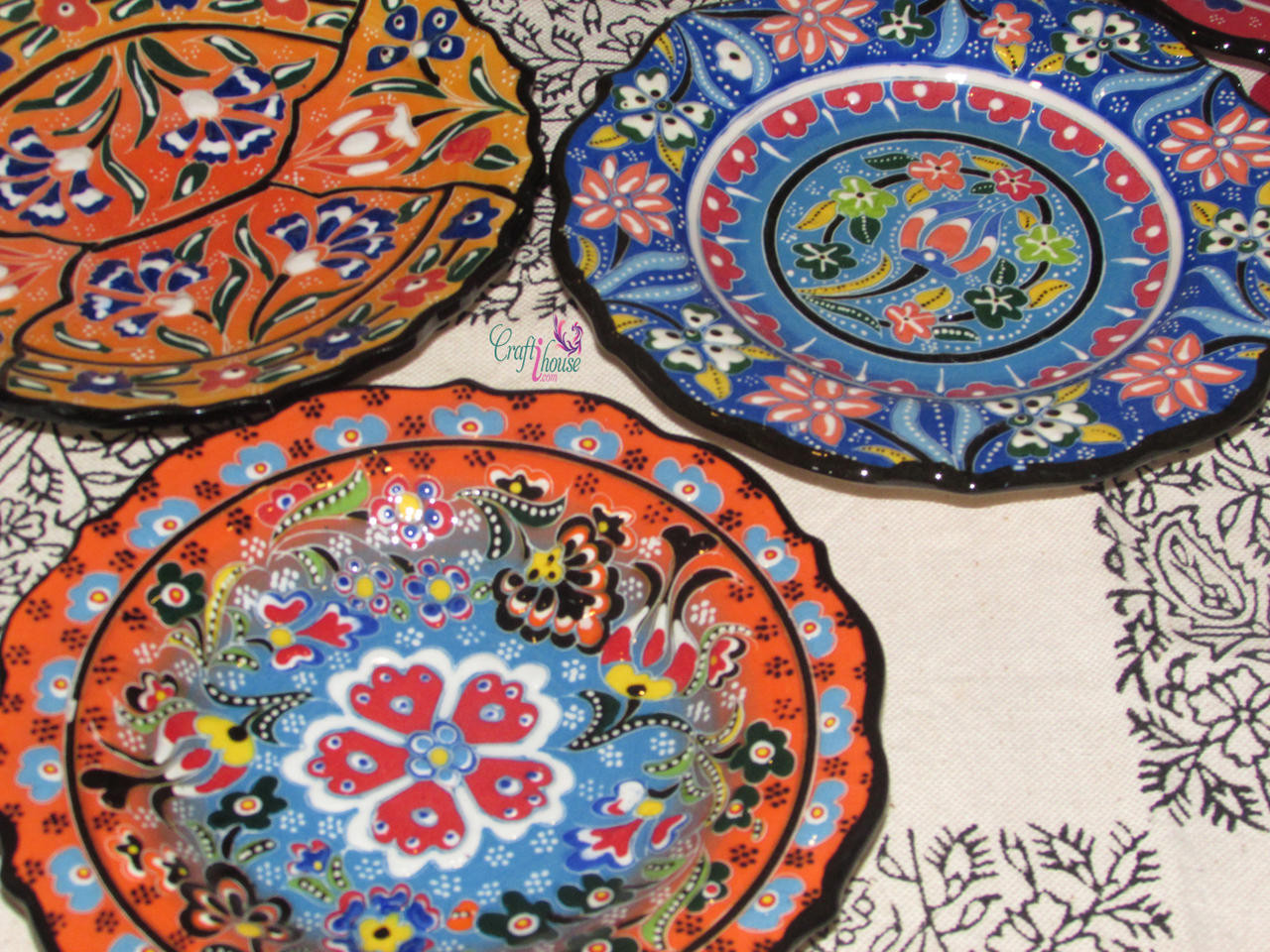 turkish plate TURKISH CERAMIC Plate/Bowl COASTER, Dubai