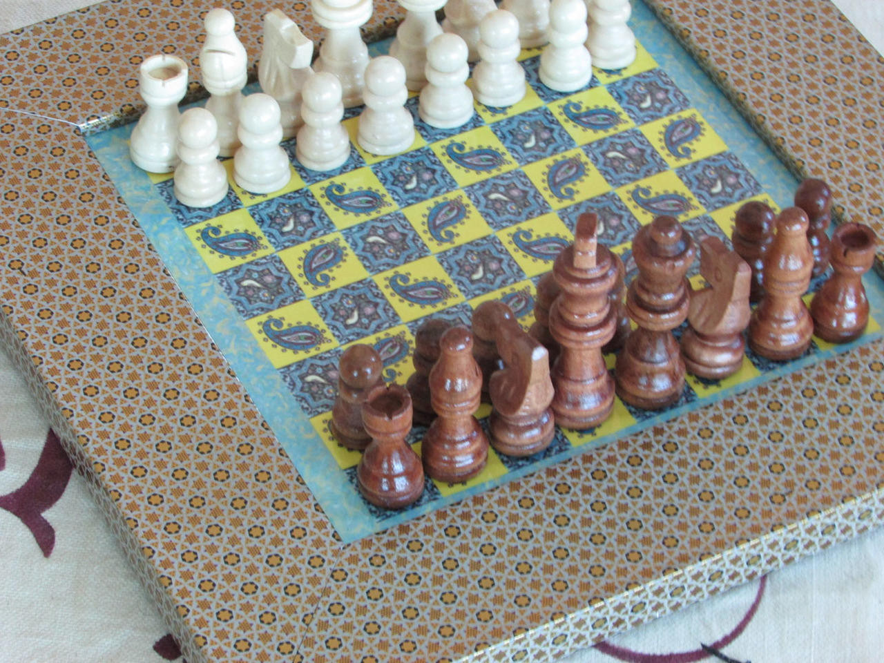 Handmade Ceramic Chess Set | Unique Game Boards