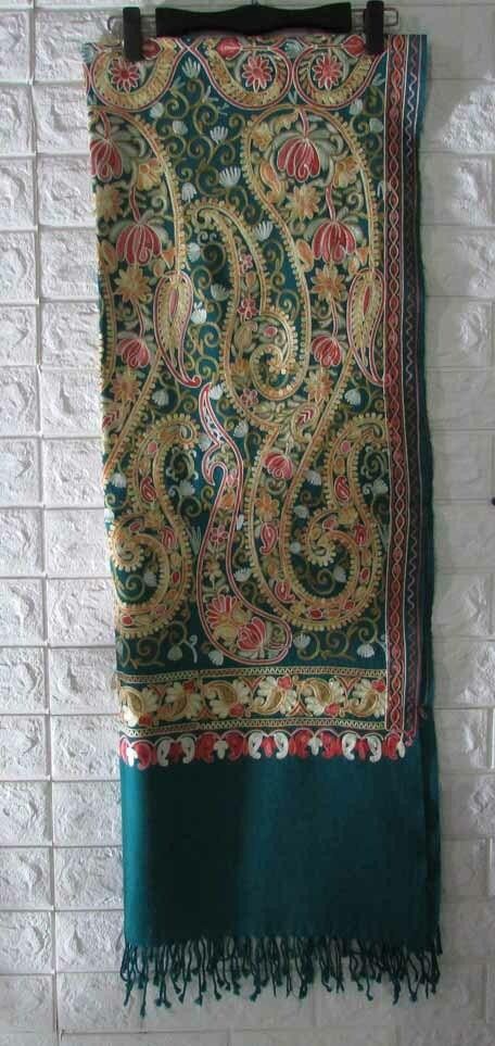 shawl floral pattern Embroidered Shawl, dubai gift shop