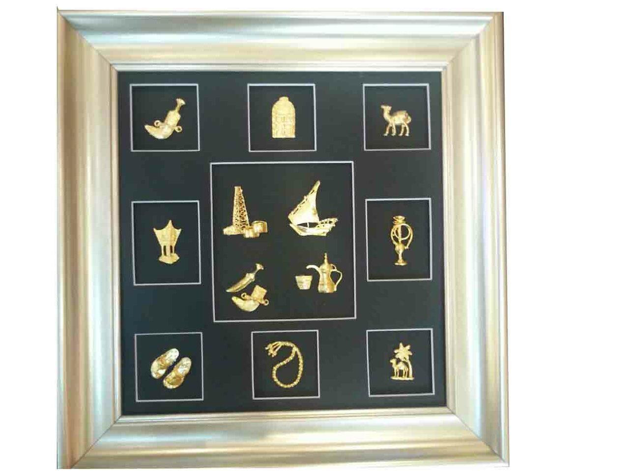 buy Bahrain souvenir , silver plated seven camel souvenir