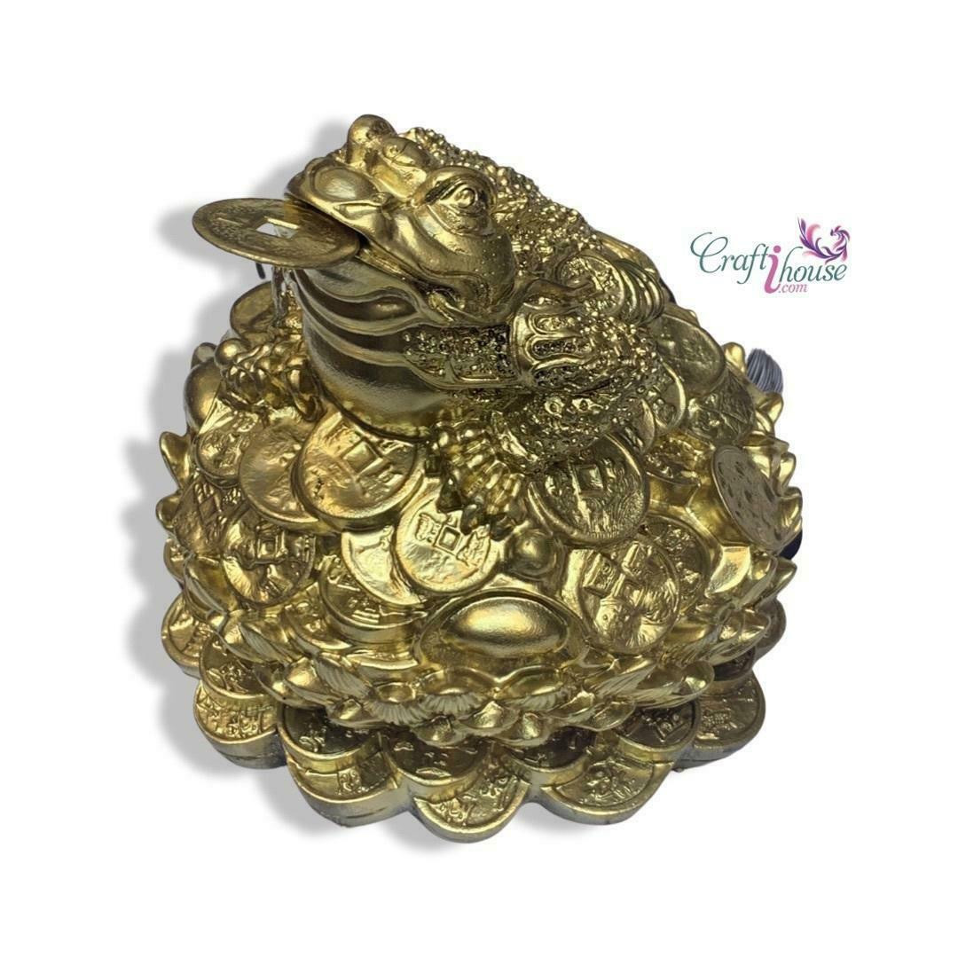 Feng shui money frog , wealthy money frog , lucky frog