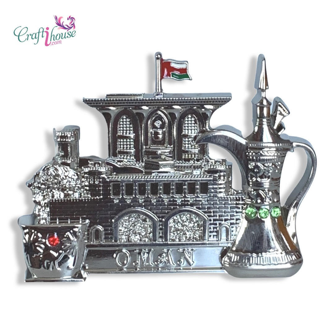 Omani gift , Omani souvenir , oman fridge magnet , muscat