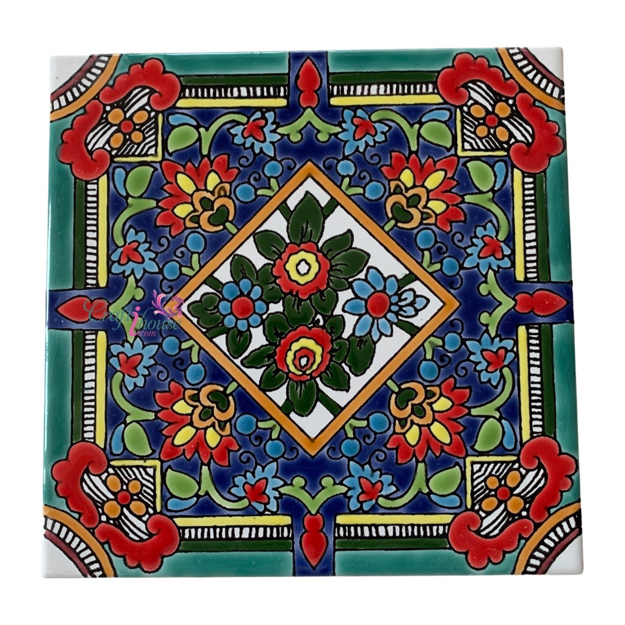 buy wall decor iranian tile , Persian Tile 20x20 cm