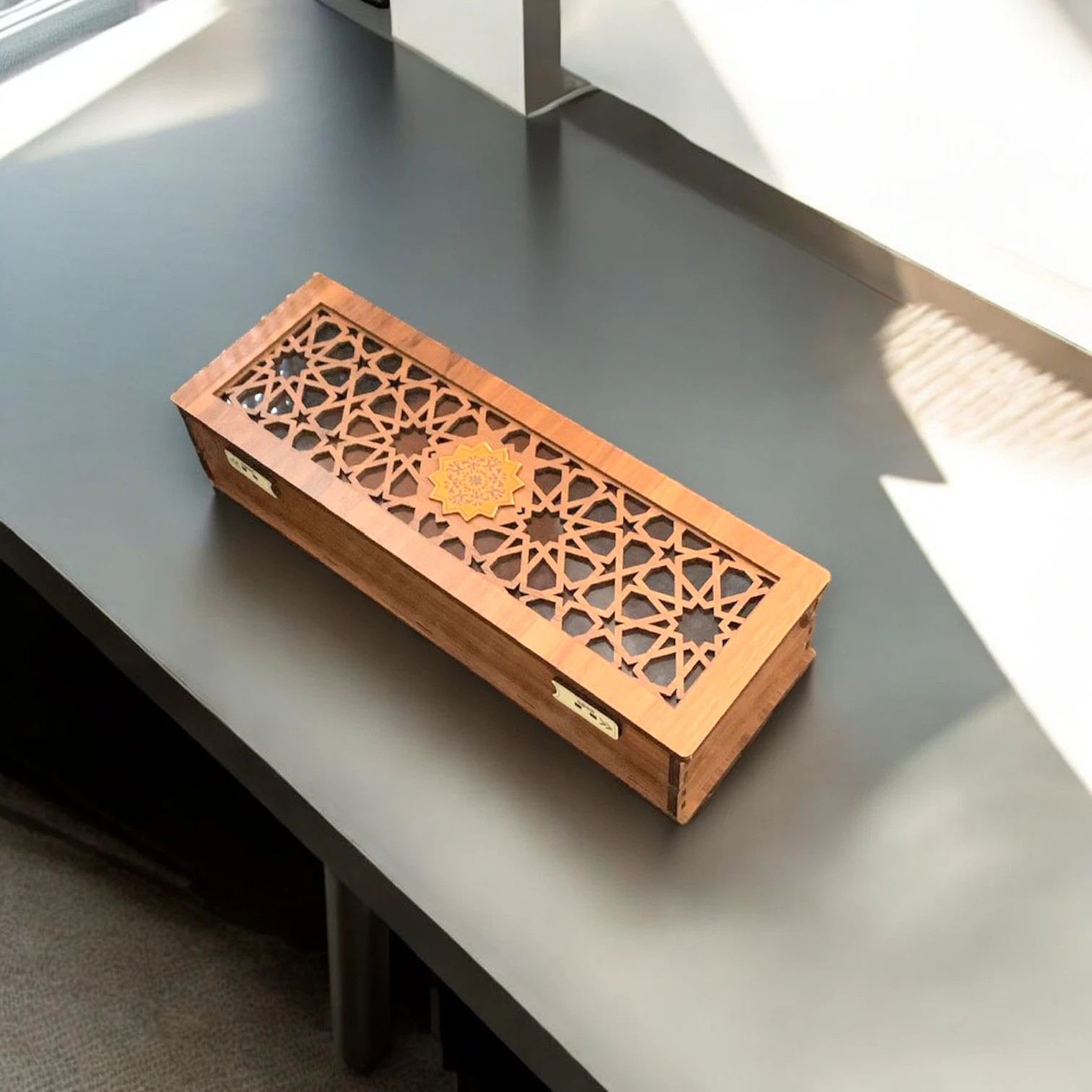 Wooden Gift Box for Dates, Nuts & Incense | Wedding Gift Box