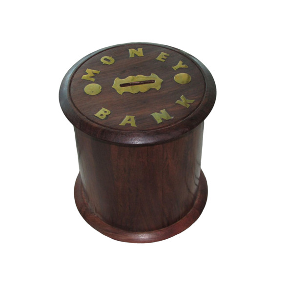 Round Metal money bank , perfect gift for kids ....
