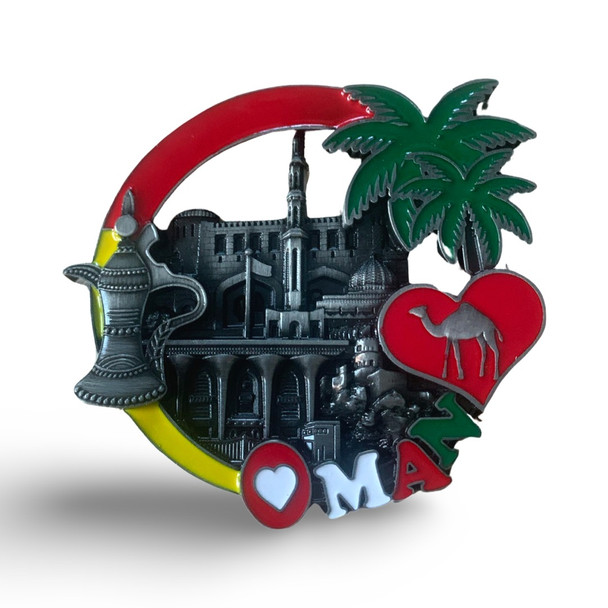 Oman Fridge Magnet - Perfect Gift , Omani Souvenir